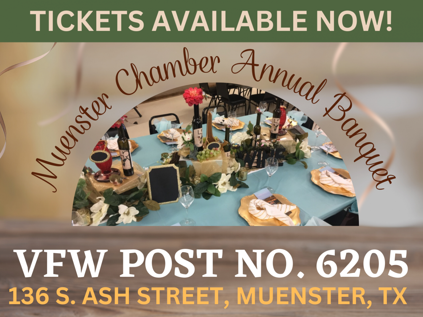 Annual Banquet | Muenster Chamber of Commerce Annual Banquet | Muenster Chamber of Commerce